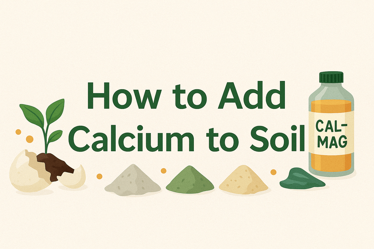 Calcium Deficiency in Plants: Symptoms, Solutions & Soil Fixes — Green ...