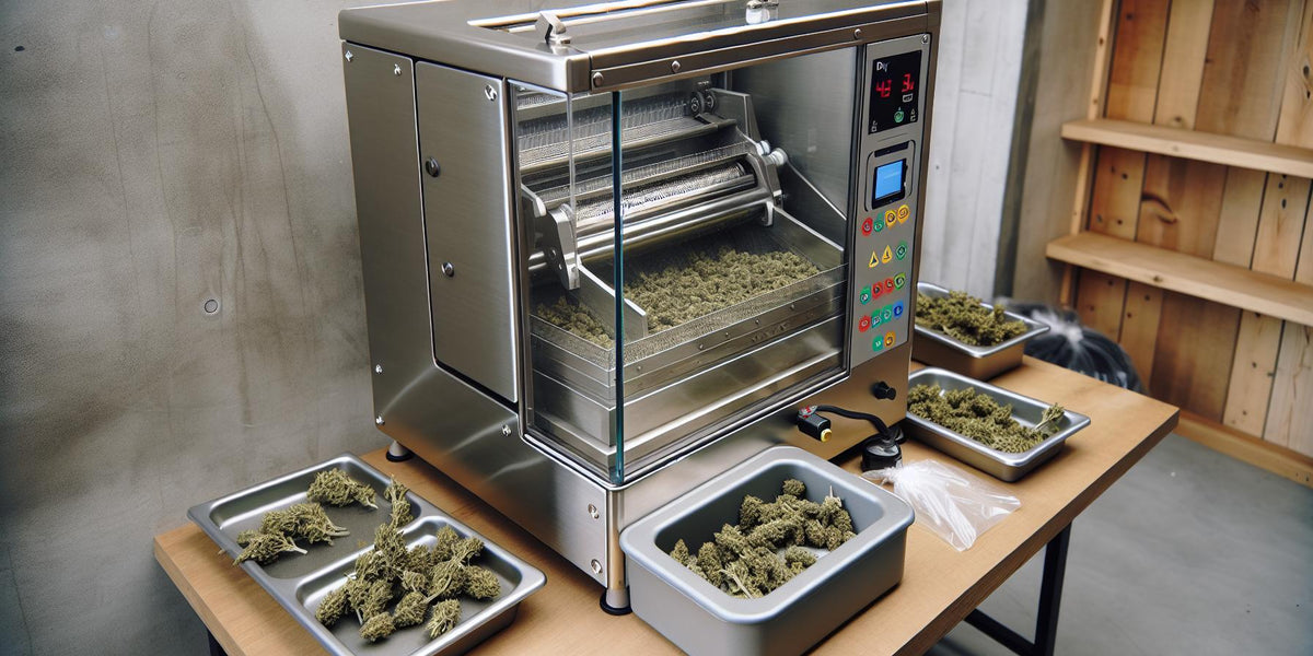 Dry Bud Trimming Machine | What is it and How it Works — Green Thumb Depot