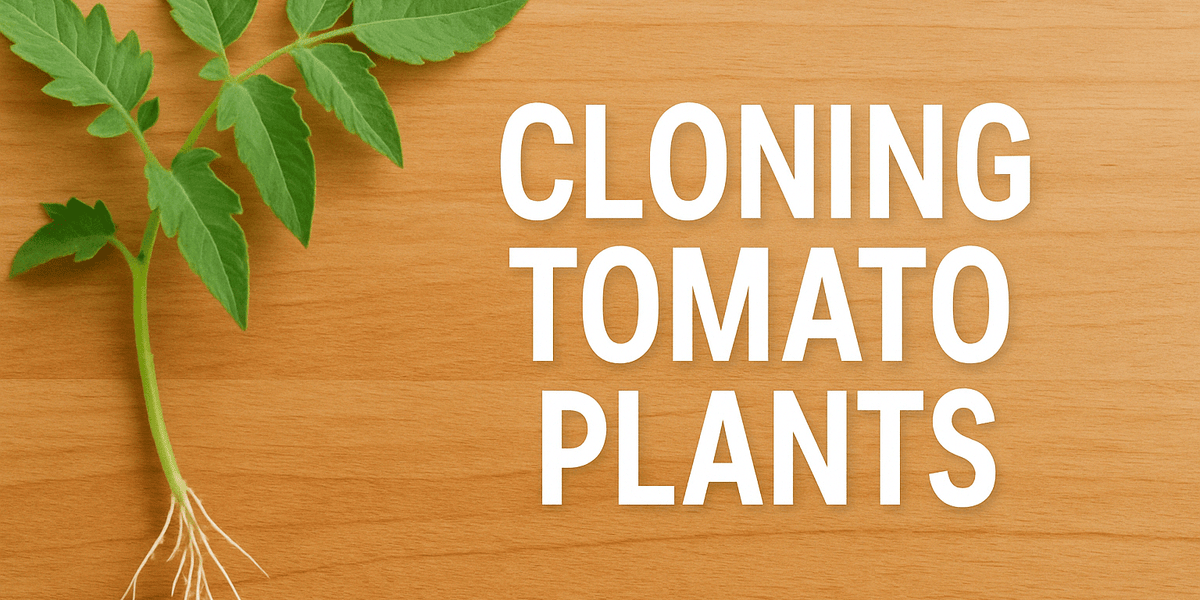 How to Clone Plants: Tomato Cuttings, Water Propagation, and Cloning S ...