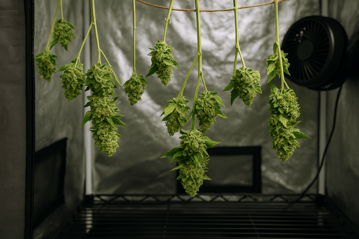 How to Harvest, Dry & Cure Cannabis: Beginner’s Step-by-Step Guide ...