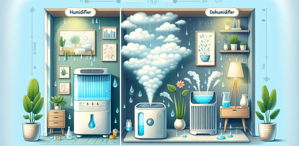 Humidifier vs Dehumidifier | Key Differences & Best Option For You ...
