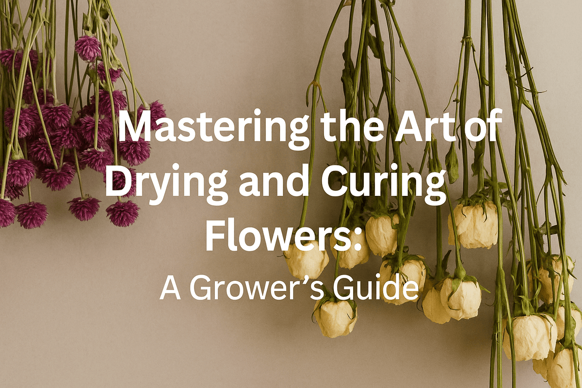 Mastering the Art of Drying and Curing Flowers: A Grower's Guide ...