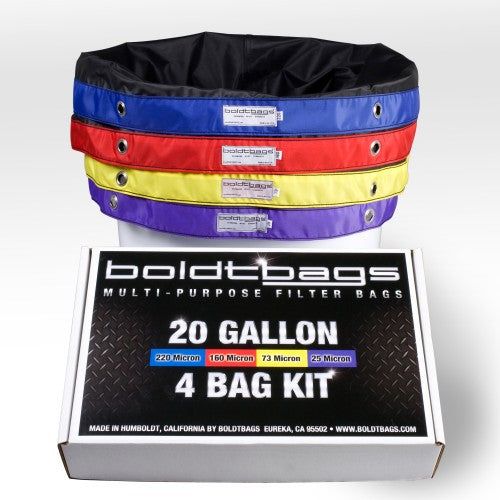 Boldtbags Classic Extraction Bags 20 Gallon - 4 Bag Kit — Green Thumb Depot