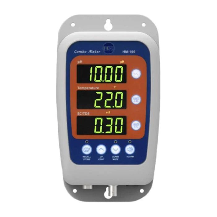 HM Digital Hydromaster HM100 - Continuous pH TDS EC Temp Meter — Green ...