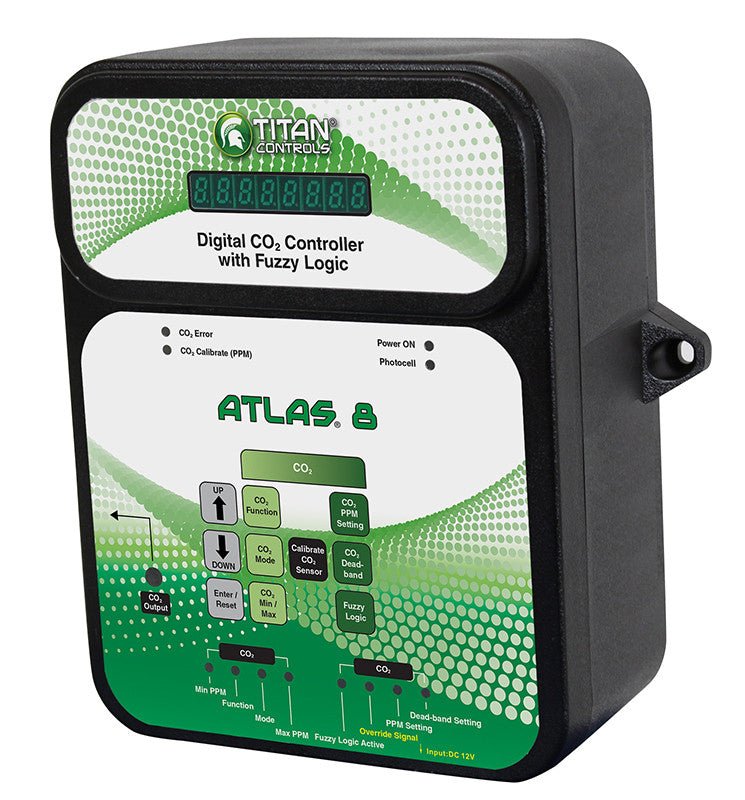 Titan Controls Atlas 8: Digital CO2 Controller with Fuzzy Logic — Green ...