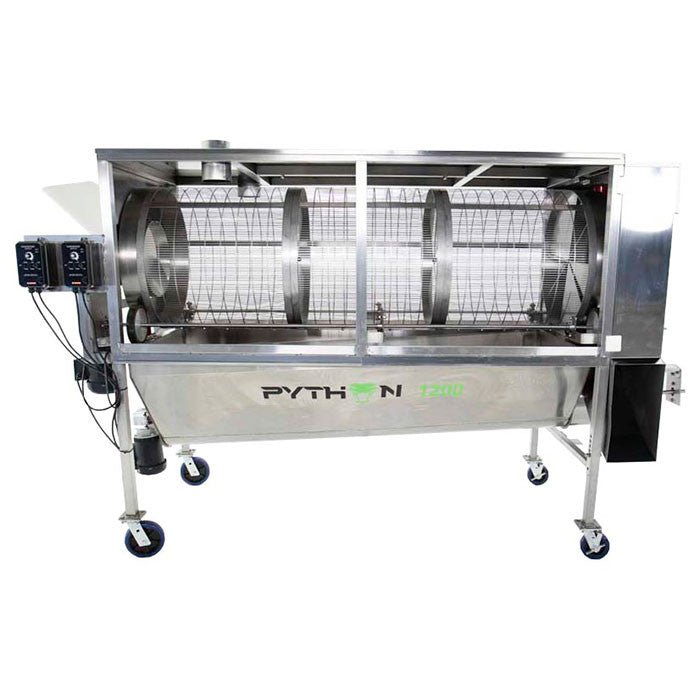 Toms Tumbler Python 1200 Industrial Trimming Machine — Green Thumb Depot