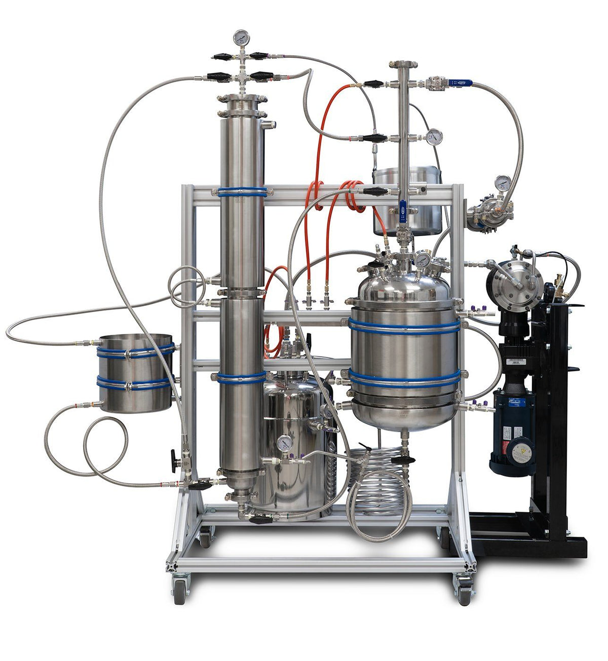 BVV 5LB Mercurius Jacketed Active Bidirectional Extractor with Recover ...