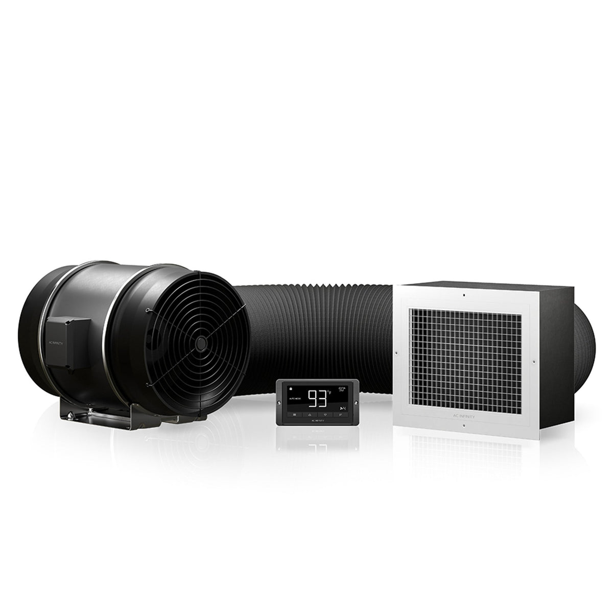 AC Infinity Cloudway T12 - Whole House Exhaust Fan for Attic | 1600 CFM ...