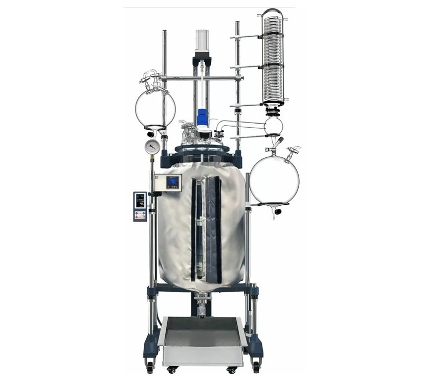 Across International Ai 200L Non-Jacketed Glass Reactor With 200°C Hea ...