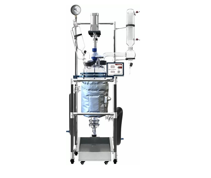 Across International 10L Single Jacketed Glass Reactor Systems — Green ...