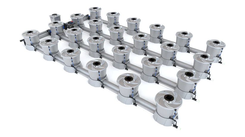 Alien Hydroponics V-System 24 Pot 4 Row Kit — Green Thumb Depot