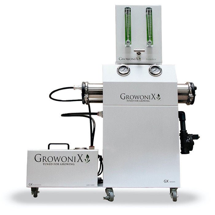 GrowoniX GX1000 Flow Box Deluxe - 2000 GPD Deluxe Reverse Osmosis Filt ...
