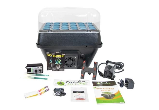Turboklone T24KD Aeroponic Cloning System with Humidity Dome — Green ...