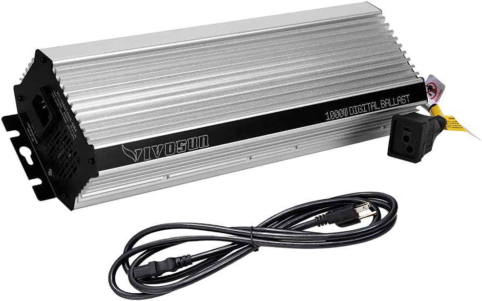 Vivosun Hydroponic 1000 Watt Digital Dimmable Electronic Ballast ...